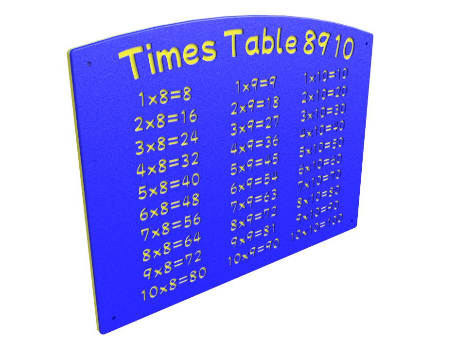 Times Tables 8910 - Playcom Supplies
